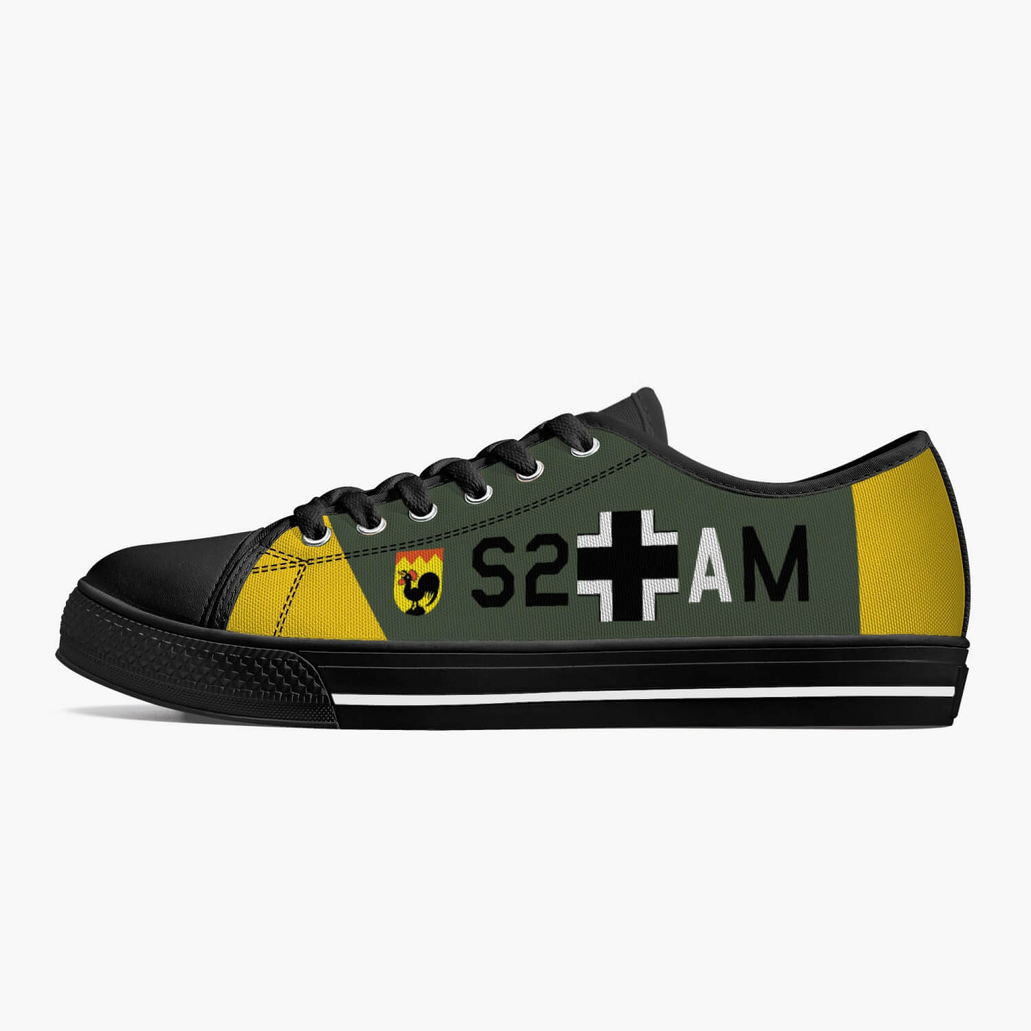 Ju-87 "Stuka" Low Top Canvas Shoes | I Love a Hangar