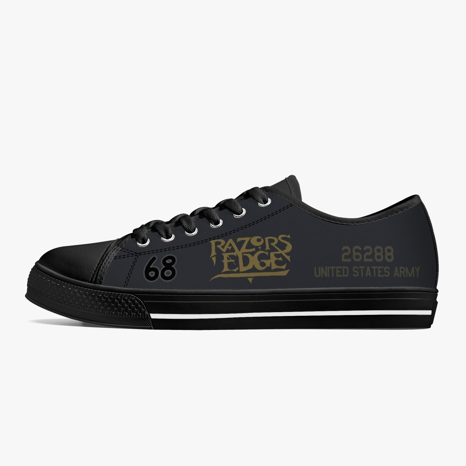 MH-60 Super 68 "Razors Edge" Low Top Canvas Shoes
