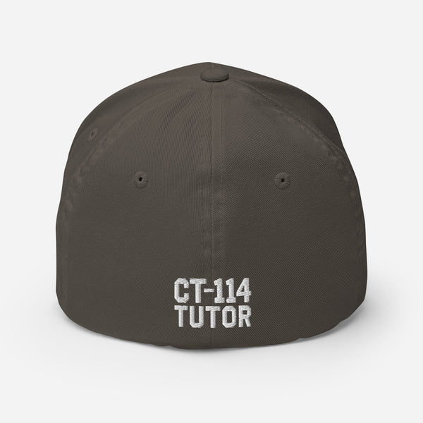 CT-114 Tutor Structured Twill Cap (Front & Back Design) | I Love a Hangar