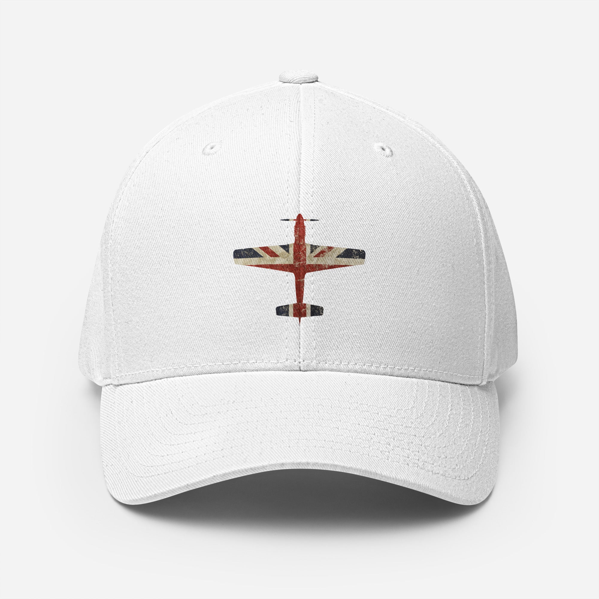 P-51 Mustang Union Jack Structured Twill Cap