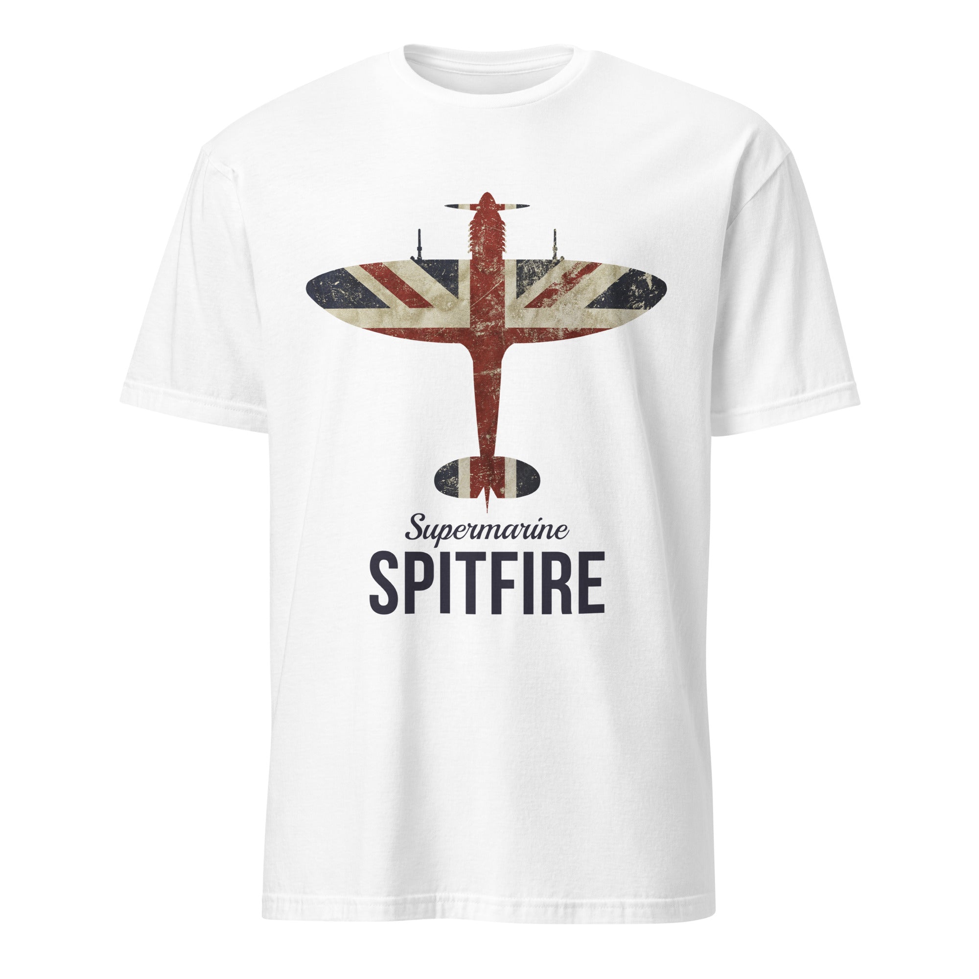 Spitfire & Union Jack Short-Sleeve Unisex T-Shirt