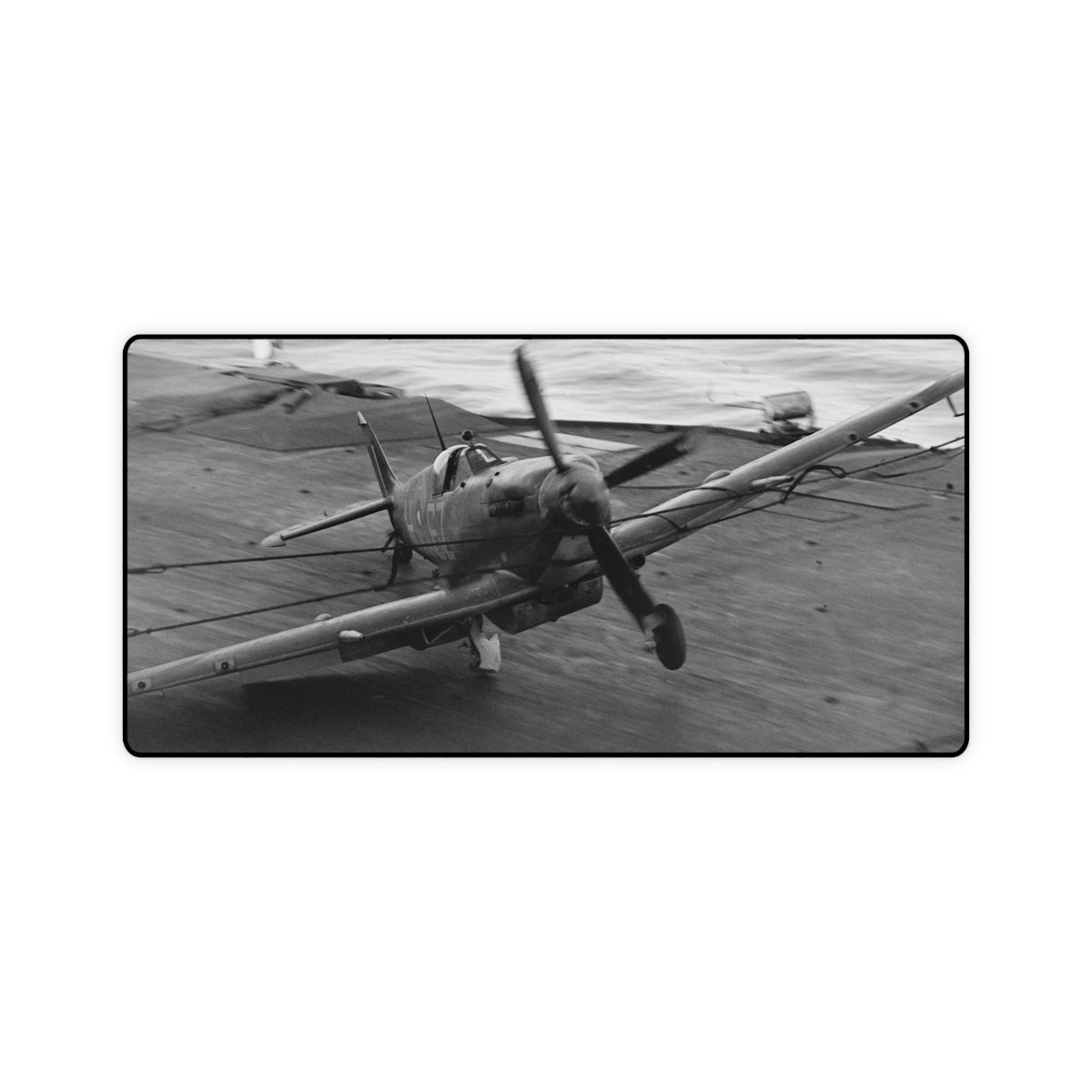 Supermarine Seafire Hard Landing Desk Mat